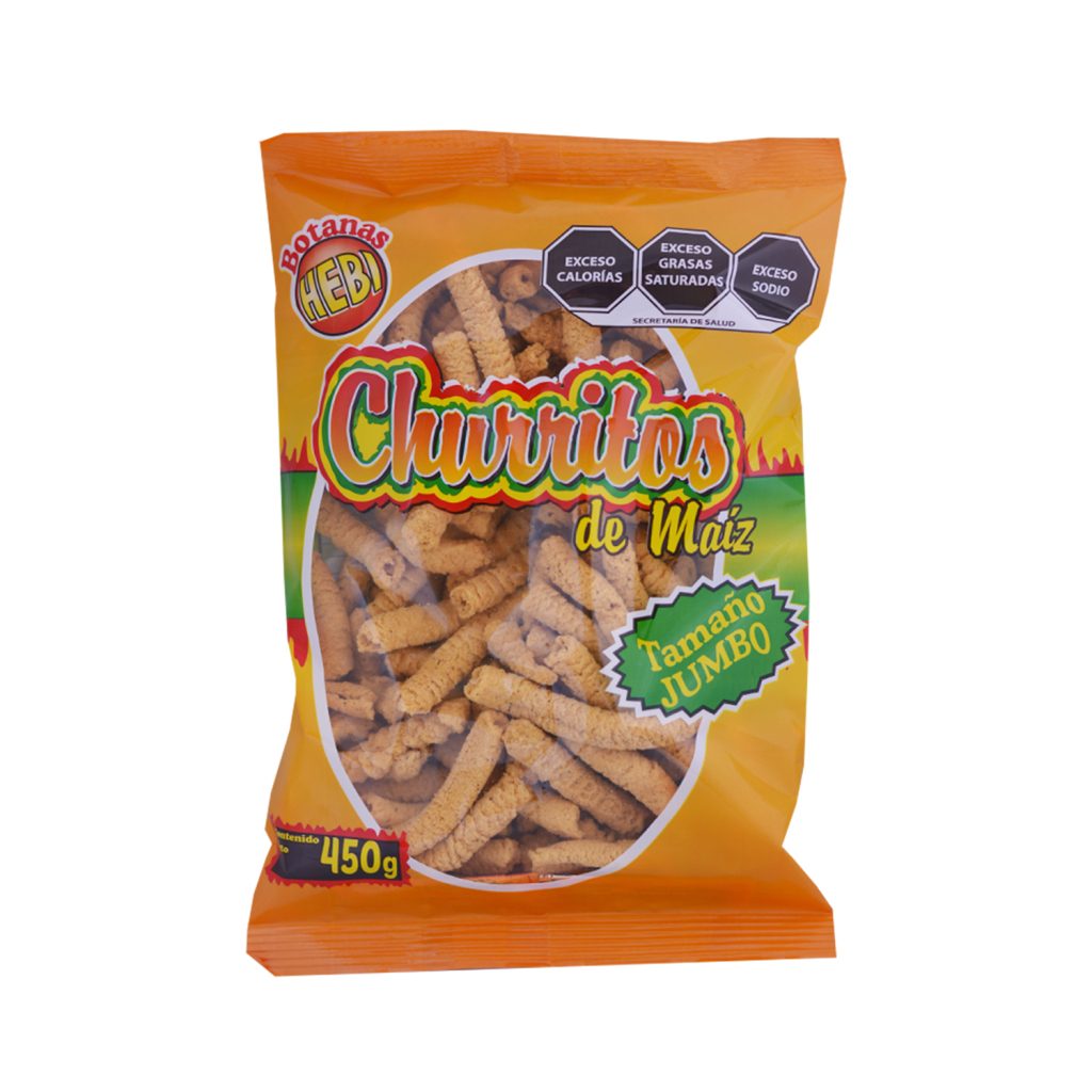 Churritos de Maíz HEBI – Botanas HEBI